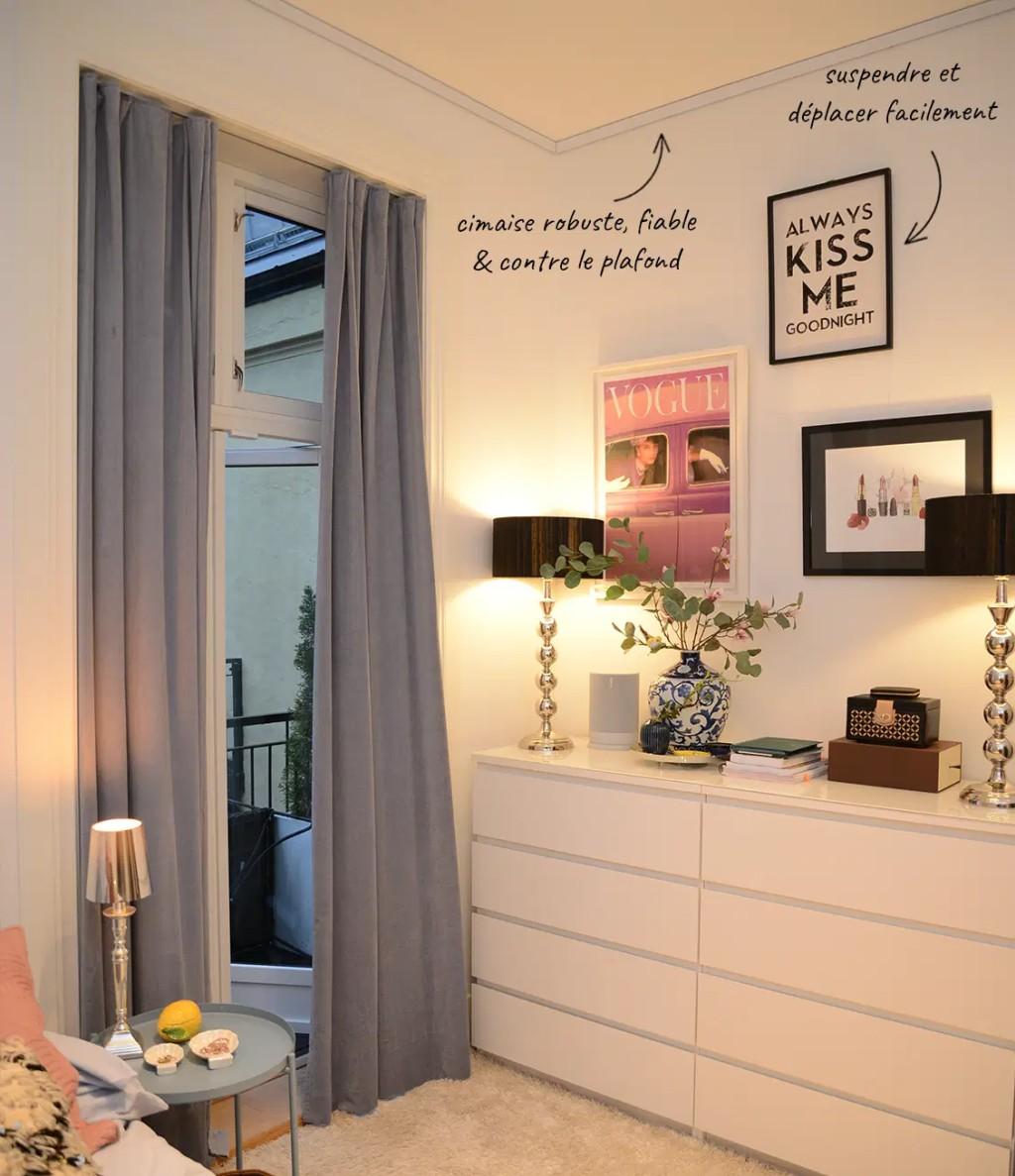 💎 Comment fonctionne une cimaise à tableau